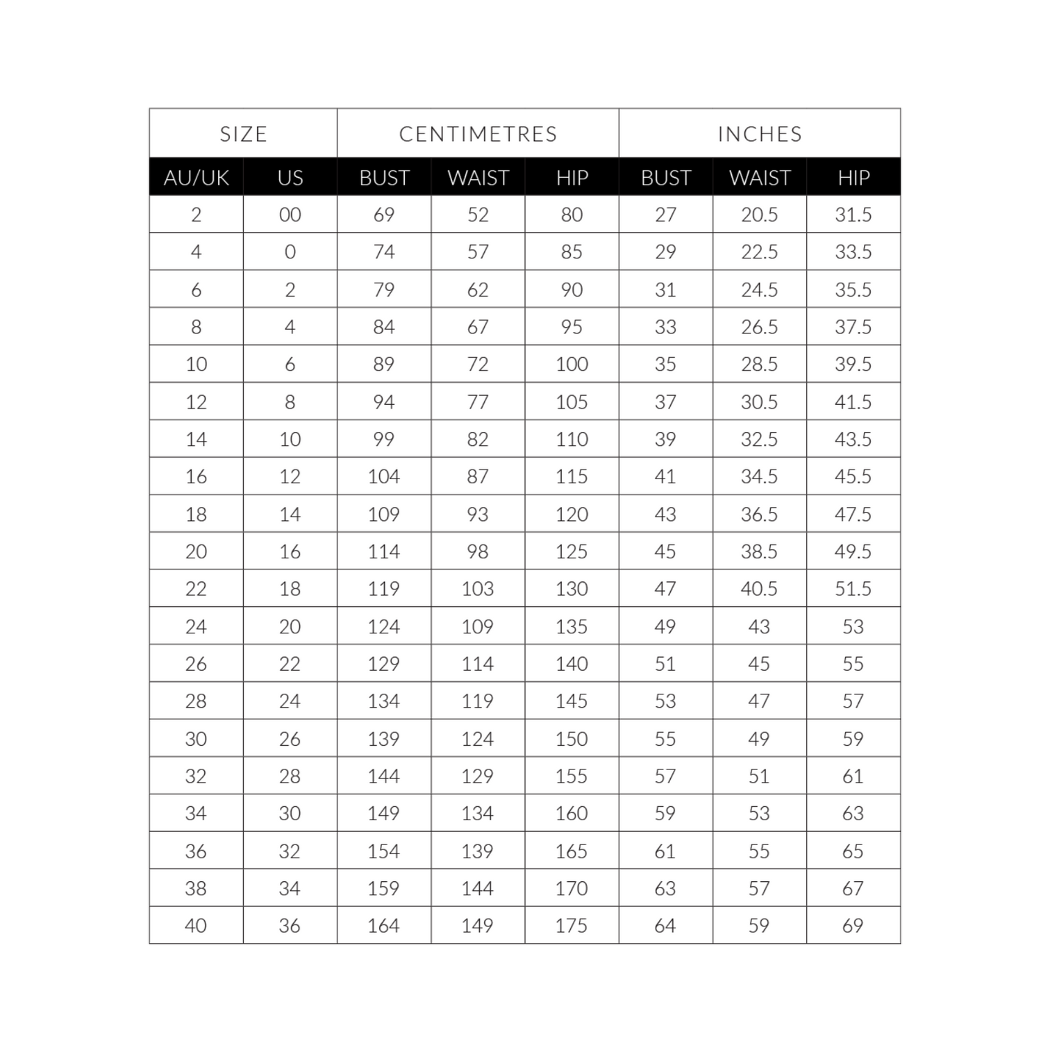 Your Perfect Fit | Tania Olsen – Tania Olsen Designs